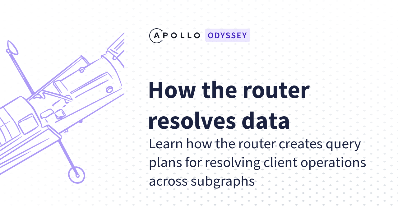 How the router resolves data - GraphQL Tutorials